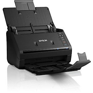 Epson Workforce ES-500W II Wireless Color Duplex Desktop Document Scanner for PC and Mac, with Auto Document Feeder (ADF) and Scan from Smartphone or Tablet