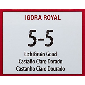 Schwarzkopf IGORA ROYAL 5-5 Light Brown Gold 60ml