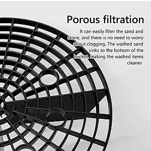 Sedmoon Car Wash Bucket Insert Dirt Guard Insert Fits 12 Inch Diameter Bucket or 3-5 Gallon Bucket (2, Yellow)