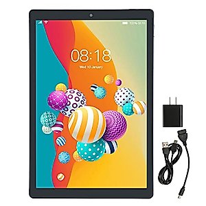 10.1inch Tablet Android 12 Tablets, 5G WiFi 10 Core CPU Processor 6GB 128GB Dual SIM Tablet with 8800mAh Battery, GPS Bluetooth 5.0, Dual Speakers, 1960x1080 IPS HD Calling Tablet, Dual Camera(#1)