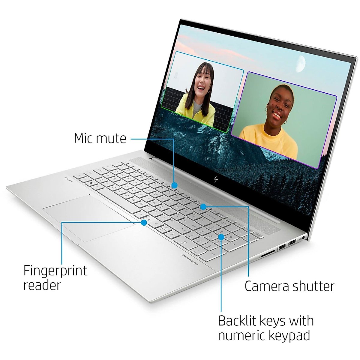 Latest HP Envy Laptop | 17.3" IPS FHD Touchscreen | Intel i7-1255U 10-Core | Iris Xe Graphics | 64GB DDR4 2TB SSD | WiFi 6E | HDMI | Thunderbolt4 | Backlit KB | Fingerprint | Windows 11 Home
