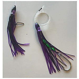 Squid Bird Daisy Chain (Black Bird & Purple Squid)