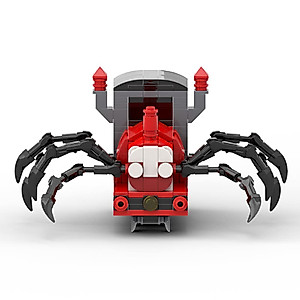 Charles The Train Building Blocks Set, Charles Models Toys, Monster Train Chasing You Building Block Toys for Boys and Girls Collection Display (262 Pcs)