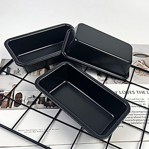 Foxtell 15 Pcs Nonstick Carbon Steel Baking Bread Pan Mini Loaf Pan for Baking Bread Small Banana Bread Tins Non Stick Tiny Meatloaf Pan for Homemade Bread Kitchen Baking Pan Tin, 6.1 x 3.3 x 2.1