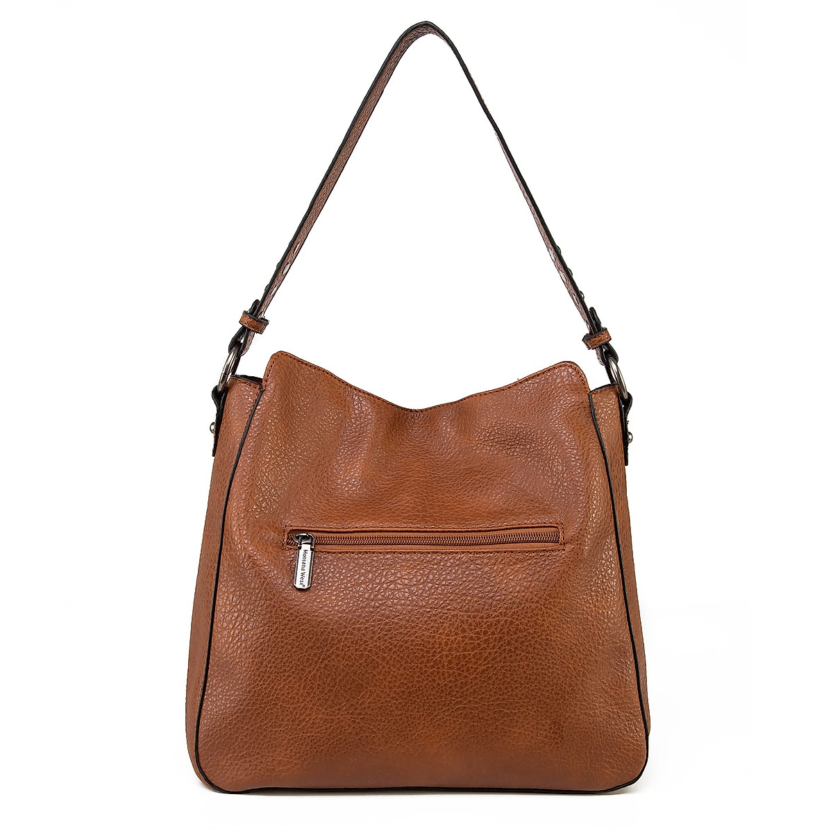 Montana West Hobo Bag for Women Designer Purses and Handbags Shoulder Bags with Guitar Strap,MWC-128ABR