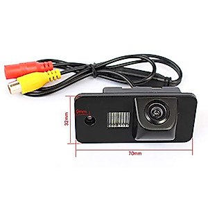 Car HD Rear View Reverse Parking Assistance Camera 170 Degree Night Vision For Audi A3 S3 A4 S4 B6 A6 S6 Q7 A8 S8 RS4 RS6