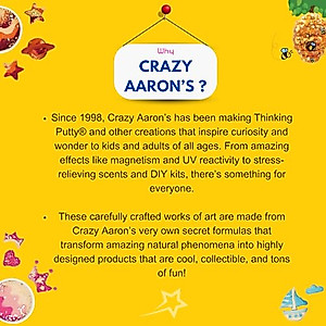 Crazy Aaron's Birthstone Thinking Putty 4" Tin See-Through Putty, Soft Texture Thinking Putty - Non-Toxic Sensory Play Putty - Never Dries Out - Creative Toy for Ages 3+