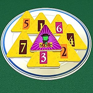 Nacho Pile Party Game | Fast-Paced Stacking Game | Push-Your-Luck Strategy Game | Fun Family Game for Kids and Adults | Ages 7+ | 2-4 Players | Average Playtime 20 Minutes | Made by Pandasaurus Games