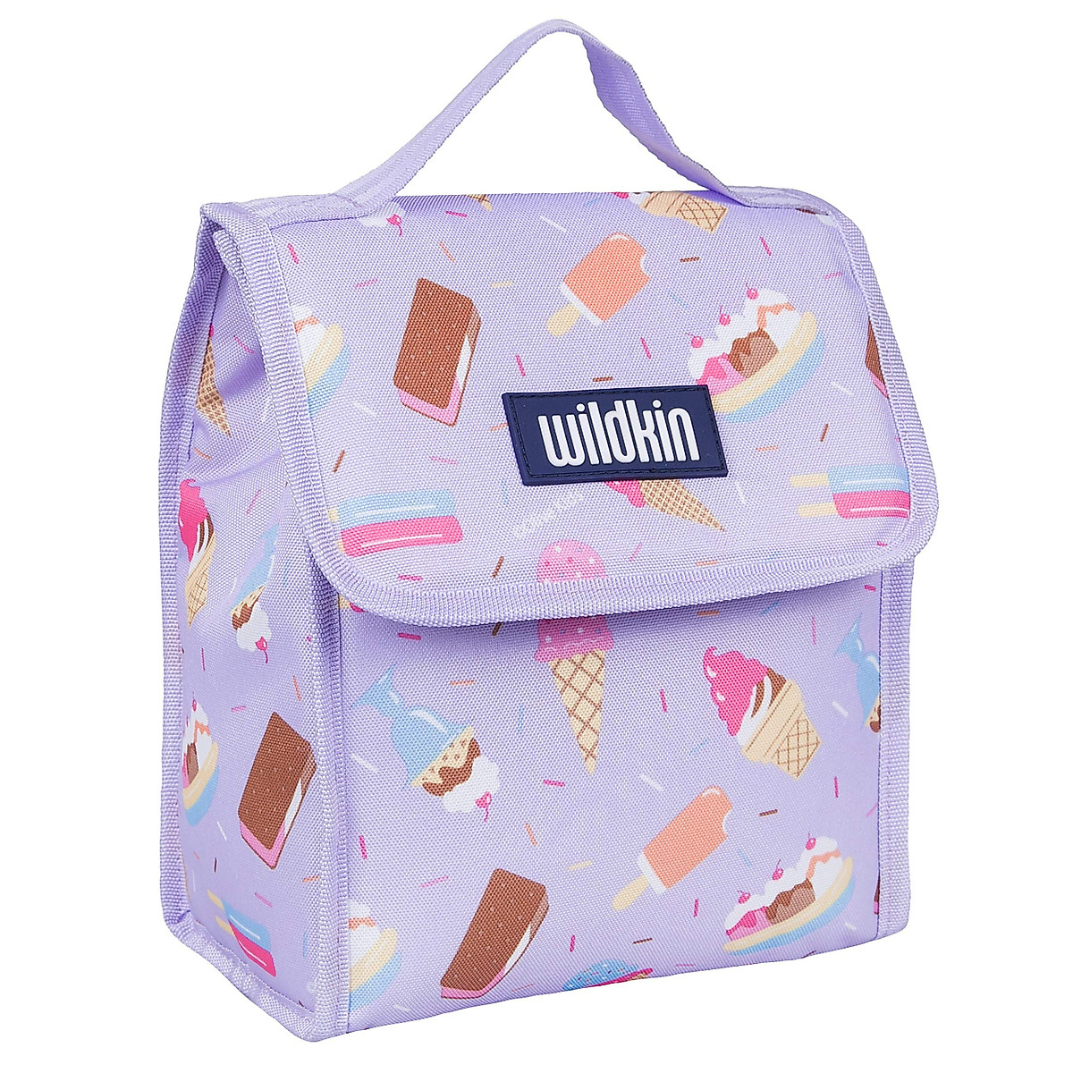 Wildkin Kids Insulated Lunch Bag for Boys and Girls, Reusable Lunch Bag is Perfect for Daycare and Preschool, Ideal Size for Packing Hot or Cold Snacks for School and Travel Lunch Bags (Sweet Dreams)