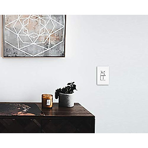 Legrand - Pass & Seymour LSDC163PWV Dual Control Slide Preset Single Pole Dimmer, White