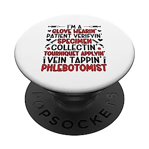 Phlebotomist Definition Phlebotomy Phlebotomist PopSockets Standard PopGrip
