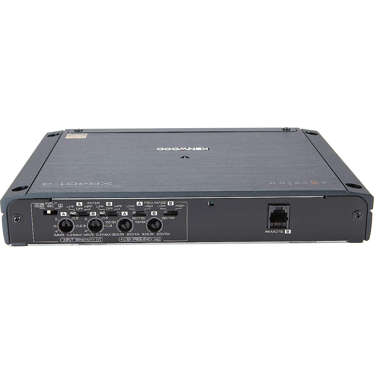 Kenwood XR401-4 eXcelon 400-Watt 4-Channel Amplifier