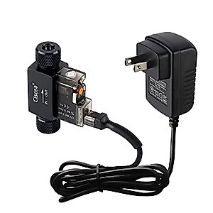 Clscea Inline CO2 Solenoid Valve Mini Low Temperature for Aquarium CO2 System