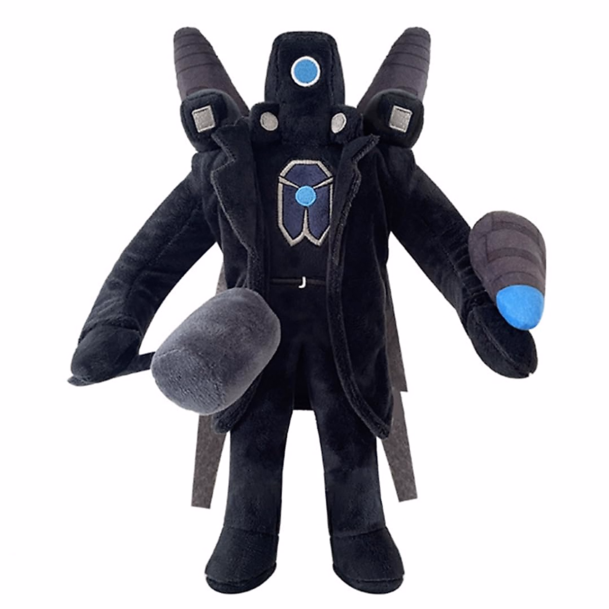 Lianxiaw Skibidi Toilet Toy Plush, Cameraman Plush and Speakerman Plush Set for Kids and Collectors, Horror Game Stuffed plushies Doll Toys Collectible Gifts for Kids Fans Aldults Birthday