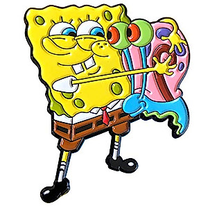 Spongebob & Gary - Spongebob Squarepants - 1.50" Official Collectible Pin