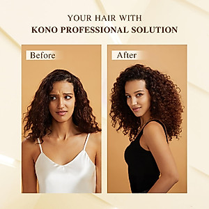 KONO Volume Lift Shampoo for Fine, Flat & Greasy Hair | Classic Series | Clarifying & Cleansing Formula | Anti-Dandruff Treatment | Scalp Care with Niacinamide & Trehalose