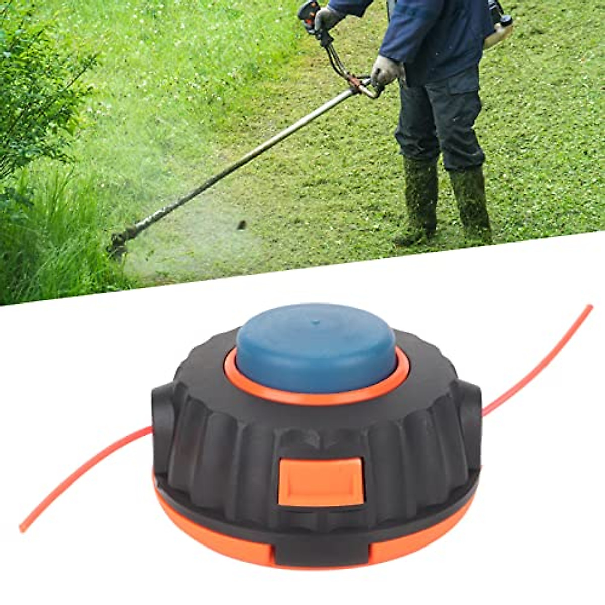 Ftory Trimmer Head ST String Internal Thread M10x1.25 Trimmer Head Replacement for Garden Tool