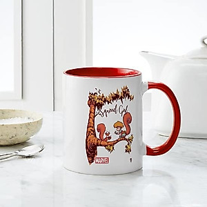 CafePress Squirrel Girl Branch Mug Ceramic Coffee Mug, Tea Cup 11 oz