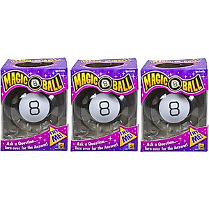 Magic 8 Ball Toy Game (Pack of 3)
