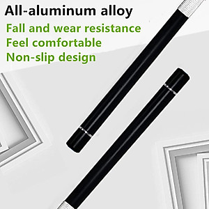 TOKIMMASH Craft Knife Hobby Knife Exacto Knife with Heavy Die-Casting, Precision Knife for Handicrafts, Blade Precision Cutting Knife for Cutting, Carving, 5 Replacement Blades (Black)