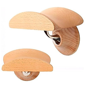 UTOQIA Headset Stand Headphone Stand Headphone Holder Solid Wood Wall-Mounted Headphone Holder Headphone Rack Headphone Storage Display Stand Headphones Stand Headset Holder
