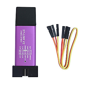 Aideepen ST Link V2 Programming Unit Mini Emulator Downloader M89 New (Random Color)+2 PCS ESP32-CAM W-BT Board