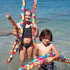 Designer Noodle Pool & Water Swim Noodle, All 6 Style, 58" x 2.6"