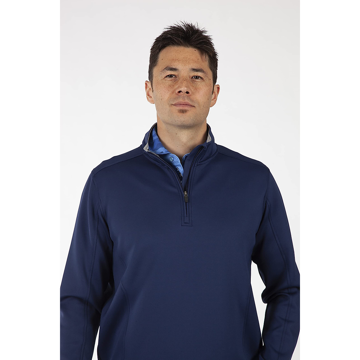 Bobby Jones Performance RTJ Quarter-Zip Pullover (Medium, Summer Navy)