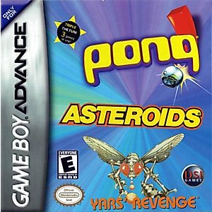 Asteroids/Pong/Yar's Revenge