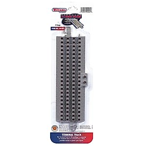 Williams by Bachmann O Gauge E-Z Track Terminal Track (Pack-1) - O Scale