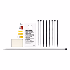 CURT 56329 Vehicle-Side Custom 4-Pin Trailer Wiring Harness, Fits Select Ford Edge, Escape, Freestar, Lincoln MKX, Mazda Tribute , Black