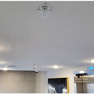 Happy Tree (2 Pack) White Fire Sprinkler Head Guard Cover for Both 1/2" & 3/4" Fire Head for Protecting Flush Mount & Side Wall & Pendent Head Semi - Recessed Sprinkler Head Cage