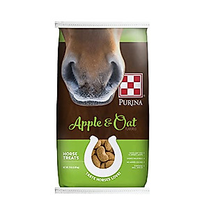 Purina Apple and Oat Flavored Horse Treats, 15 Pound Bag