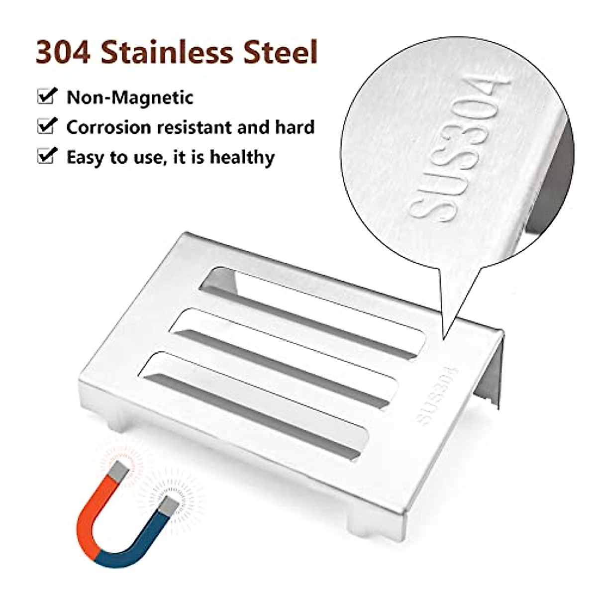 QuliMetal 67060 Heat Deflector for Spirit II 200 and Spirit II 300 Series, Model Years 2017 and Newer, 304 Stainless Steel