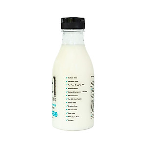 Teenology Conditioner for Teens - Avoid Forehead and Body Acne - Sulfate and Paraben Free, Noncomedogenic, Natural Botanical Extracts, Vanilla Almond - 16 oz.