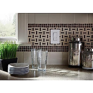 Lutron Diva LED+ Dimmer Switch for Dimmable LED, Halogen and Incandescent Bulbs, 150W/Single-Pole or 3-Way, Light Almond (2-Pack)