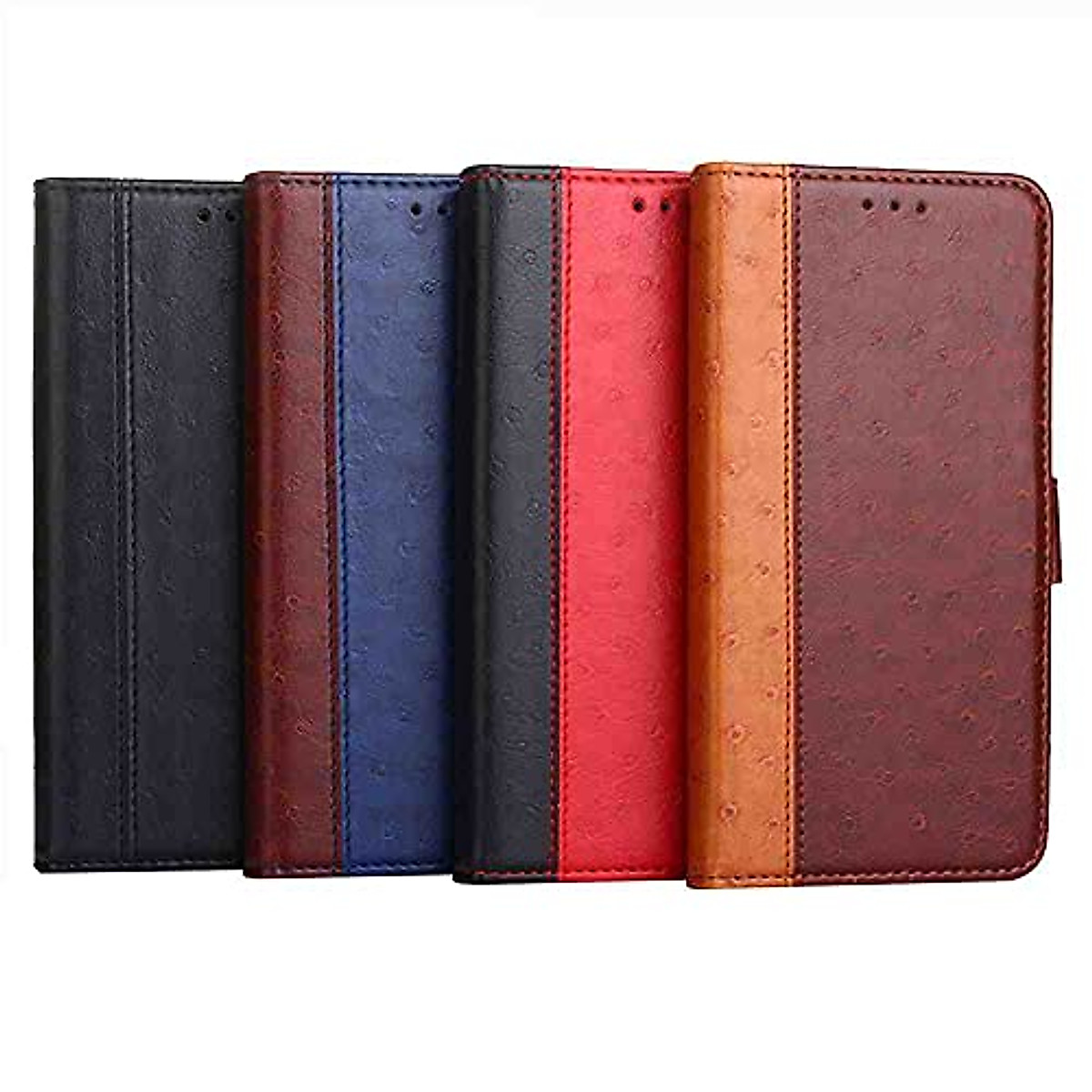 CYR-Guard Phone Cover Wallet Folio Case for Oppo REALME 7 PRO, Premium PU Leather Slim Fit Cover for REALME 7 PRO, Good Touch, Brown