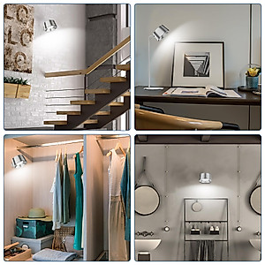 SEECOO LED Desk Lamps, Rechargeable LED Desk lamp with Magnetic, Cordless Desk Lights with 3 Color Modes, Stepless Dimming Eye-Caring Removable Wall Lamp, for Reading, Drawing, Working, Studying