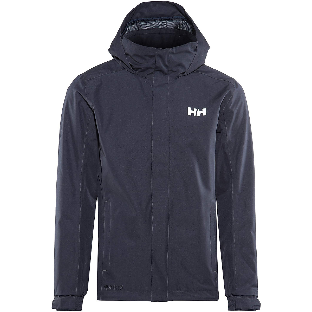 Helly Hansen Men's Dubliner Waterproof Windproof Breathable Rain Coat Jacket, 597 Navy, 3X-Large