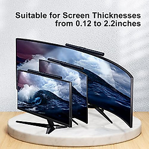 Colorpanda Monitor Light Bar, Monitor Light Lamp with Touch Control, No Screen Glare Dimmable Desk Lamp Computer Monitor Light Bar for Screen Home Office