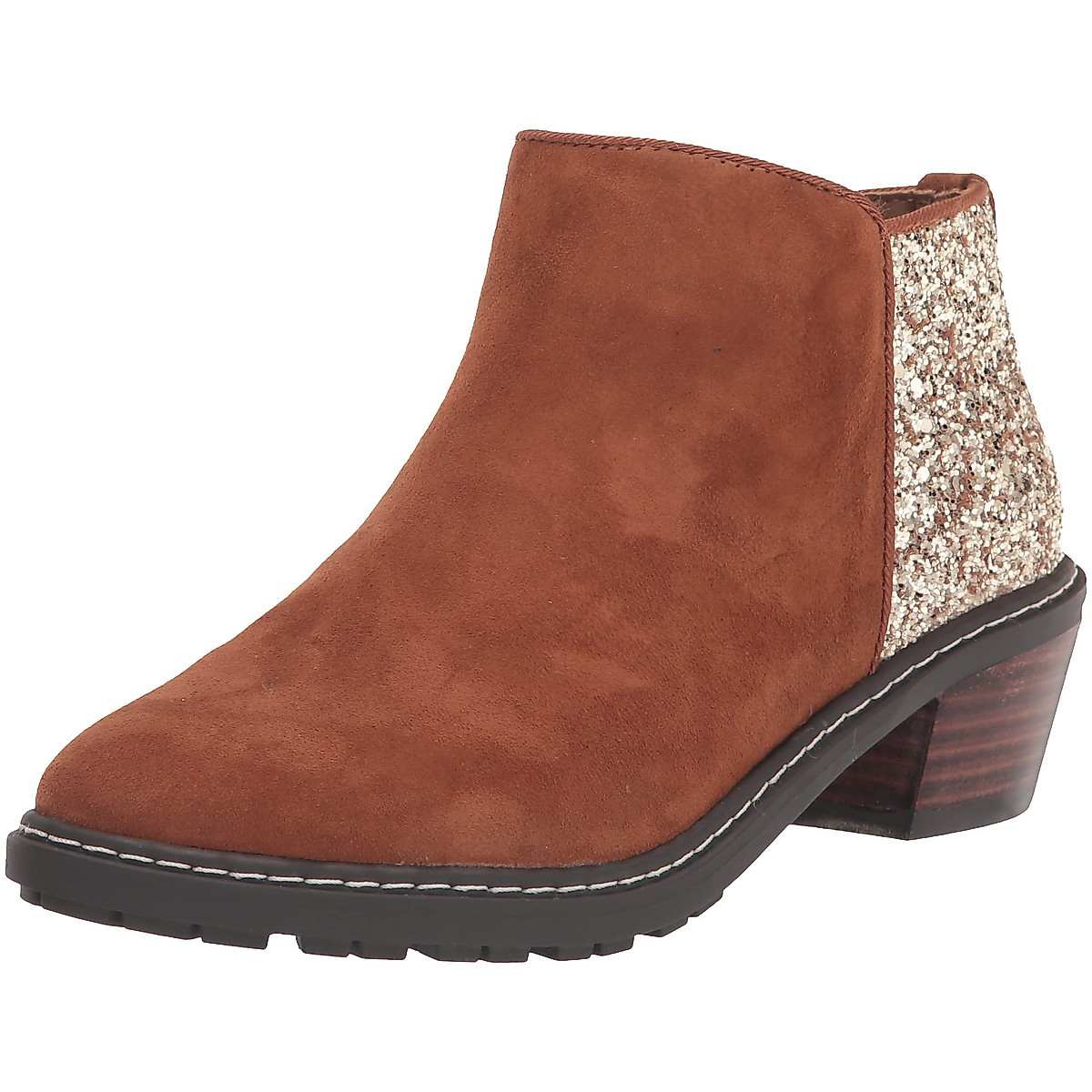 Sam Edelman Girls Pryce Mini Ankle Boot Frontier Brown/Jute 2 Medium