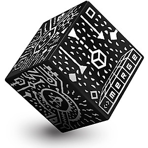Merge Cube - Augmented & Virtual Reality Science & STEM Toy - Educational Tool - Hands-on Digital Teaching Aids - Science Simulations - Home School, Remote & in Classroom Learning - iOS & Android