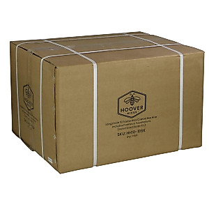 Hoover Hives 10 Frame Langstroth Beehive Dipped in 100% Beeswax Starter Kit (1 Deep Box& Accessories)
