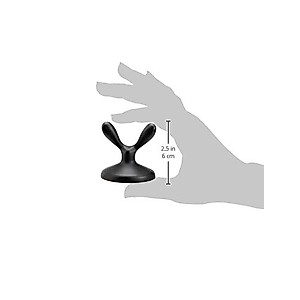 Amazon Basics AB-BR835-FB Robe Hook-Standard, 1-Piece, 2.53 Inch, Flat Black