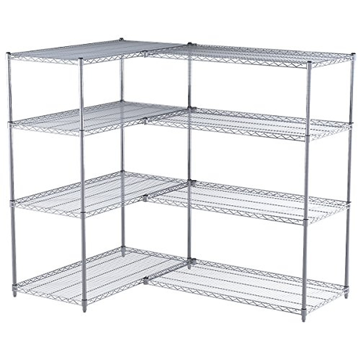 Akro-Mils AKRO-MILS AWSHOOK8PK -Connecting S Hook for Chrome Wire Shelf System - Pack of 8(Pack of 8)