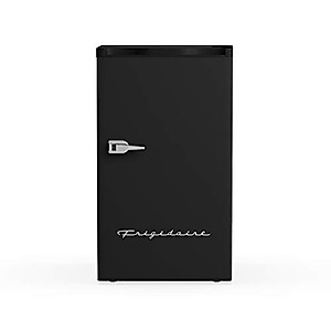 FRIGIDAIRE EFR331-BLACK 3.2 Cu ft Eraser Board Mini Compact Dorm Fridge (Black)