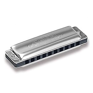 WAAZVXS Diatonic Harmonica 10 Holes 20 Note Harp Key Of C Aluminum Comb Stainless Reeds Musical Instruments (Color : Key C)