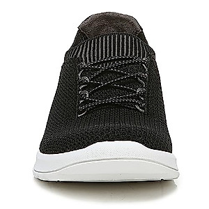 BZees Womens Gold Rush Slip-On Black Knit 10 M