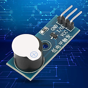 Active Buzzer Module 3 Wire System 3.3V-5V Buzzer Module with Internal Oscillation Source Light Industry Alarm Sounder