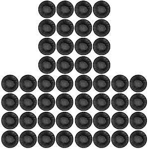 Healifty Headphone Ear Covers 150pairs Fabric Sweatproof Sleeve for Earpad Non-Woven Cover, Cup Black Headphone on Ear Fit Covers Disposable Earcup Most Nonwoven Headphones Headphone Earpads